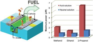 On-chip fuel cells for safe and high-power operation: investigation of ...