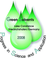 Green Solvents–Progress in science and application - Green Chemistry ...