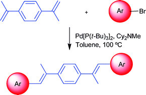 Introduction of methyl groups on vinylene segments of phenylene ...