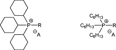 Phosphonium ionic liquids: design, synthesis and evaluation of ...