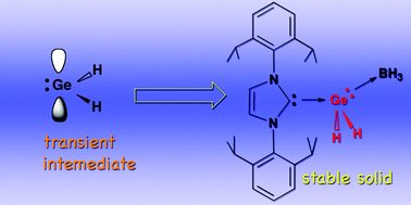 Donor/acceptor stabilization of Ge(ii) dihydride - Chemical ...