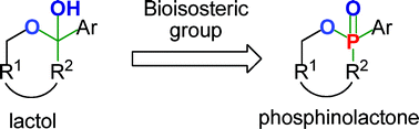 Drug discovery: phosphinolactone, in vivo bioisostere of the lactol ...