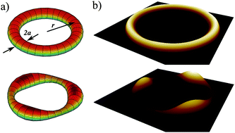 Plateau-Rayleigh instability in a torus: formation and breakup of a ...