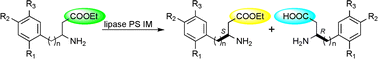 Improved enzymatic syntheses of valuable β-arylalkyl-β-amino acid ...