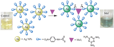 Visual detection of melamine in infant formula at 0.1 ppm level based ...