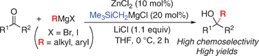 Zinc(ii)-catalyzed Grignard additions to ketones with RMgBr and RMgI ...