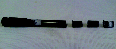 An illustration of the physical robustness of silica monolithic rod ...