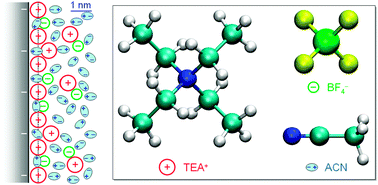 Structure and dynamics of electrical double layers in organic ...
