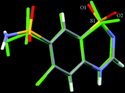 High-pressure structural studies of the pharmaceutical, chlorothiazide ...