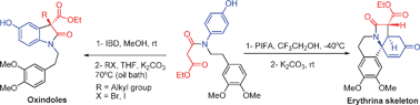 Oxidative dearomatization in the synthesis of erythrina, oxindole and ...