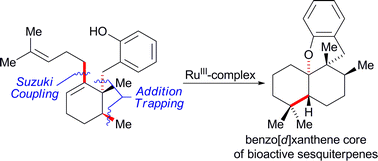 Enantioselective assembly of the benzo[d]xanthene tetracyclic core of ...