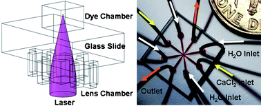 Tunable two-dimensional liquid gradient refractive index (L-GRIN) lens ...