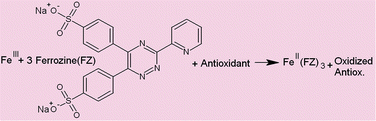 A novel antioxidant assay of ferric reducing capacity measurement using ...