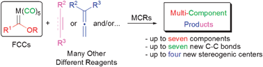 Multi-component reactions involving group 6 Fischer carbene complexes ...