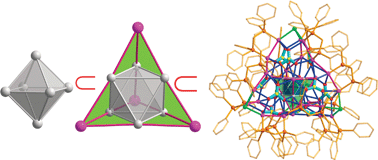 Simultaneous self-assembly of a cage-like silver(i) complex ...