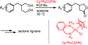 Regioselective lactonization of unsymmetrical 1,4-diols: an efficient ...