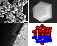 A new shape of gold nanocrystals: singly twinned squashed dodecahedron ...