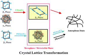 Confined crystallization and phase transition in semi-rigid chitosan ...