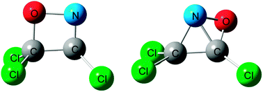 Competitive reaction pathways of C2Cl3 + NO via four-membered ring and ...