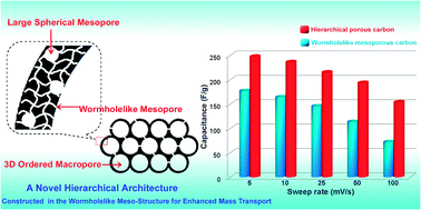 Construction of a hierarchical architecture in a wormhole-like ...