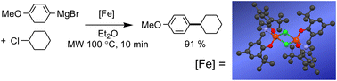 Catalytic alkylation of aryl Grignard reagents by iron(iii) amine-bis ...