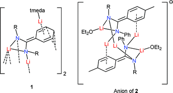 Synthesis and structures of the [benzamidinato]3− complexes Li3(tmeda ...