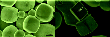 The synthesis of the near-spherical AgCl crystal for visible light ...