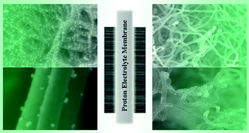 Carbon nanotube architectures as catalyst supports for proton exchange ...