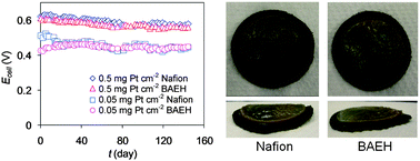 Neutral hydrophilic cathode catalyst binders for microbial fuel cells ...