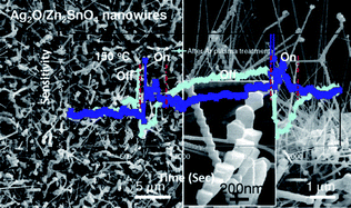 Oxide-catalyzed growth of Ag2O/Zn2SnO4 hybrid nanowires and their ...