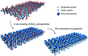 Mono dispersed SnO2 nanoparticles on both sides of single layer ...