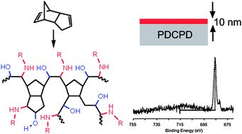 Epoxidation of the surface of polydicyclopentadiene for the self ...