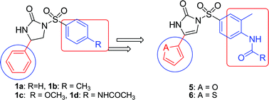Effect of the isosteric replacement of the phenyl motif with furyl (or ...