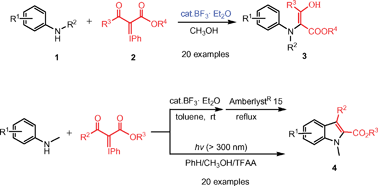 The acid-promoted reactions of phenyliodonium ylides with substituted ...