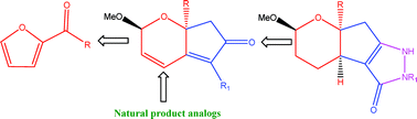 Tandem Achmatowicz-Knoevenagel protocol: diastereoselective synthesis ...