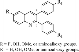 Synthesis and antiproliferative evaluation of 2,3-diarylquinoline ...