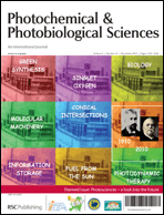 Front cover - Photochemical & Photobiological Sciences (RSC Publishing)