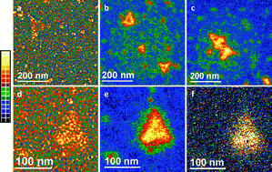 Direct imaging and chemical analysis of unstained DNA origami performed ...