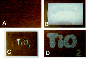 UV-activated photocatalyst films and inks for cleaning tarnished metals ...