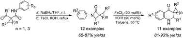 Regiospecific β-lactam ring-opening/recyclization reactions of N-aryl-3 ...