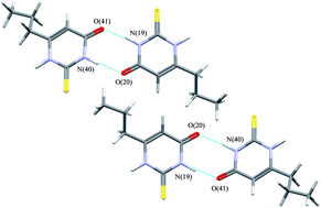 Crystal structure of propylthiouracil determined using high-resolution ...