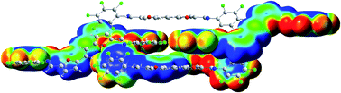 Competition between π–π or furan–perfluorophenyl stacking interactions ...