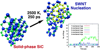 Thermal annealing of SiC nanoparticles induces SWNT nucleation ...