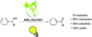AlBr3·6H2O catalyzed oxidation of benzylic alcohols - Catalysis Science ...