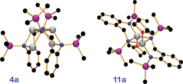 Crystalline metal (Li, Mg, Ca, Sr, Ba, Sn, Pb) complexes of the new ...