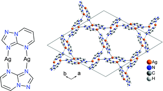 Dinuclear silver(i) complexes for the design of metal–ligand networks ...