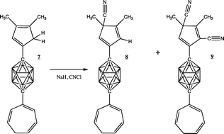 Synthesis and characterization of cyano-substituted carborane-based ...
