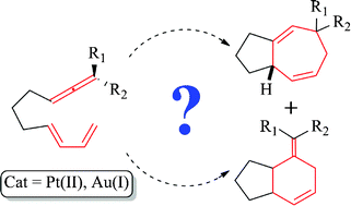 Theoretical study on intramolecular allene-diene cycloadditions ...