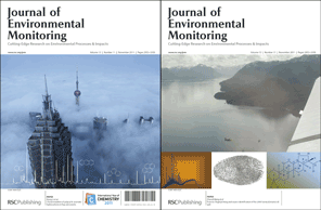 Front cover - Journal of Environmental Monitoring (RSC Publishing)