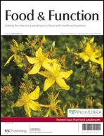 Front cover - Food & Function (RSC Publishing)